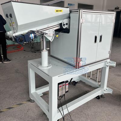 China Customized Vibratory Bowl Feeder Offering Polishing or PU Coating Bowl Finishing to Support and Material Handling Processes for sale