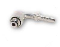 China Galvanized Sheet 90 Degree Metric Female 24 Degree Cone O-Ring 20591 Hydraulic Hose Fitting for sale