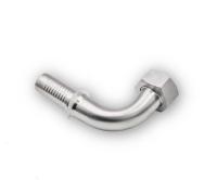 China Galvanized Sheet 90 Degree Metric Female 24 Degree Cone O-Ring 20591 Hydraulic Hose Fitting for sale