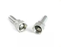 China 26711Stainless Steel  Hydraulic Swaged Hose Fitting Low/High Pressure JIC Female 74 Degree Cone Seat for sale