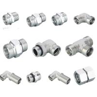 China Supply Excavator Stainless Steel Hydraulic Hose Fitting 90 Degree Elbow Bsp Female 60 Degree Cone 22691 for sale