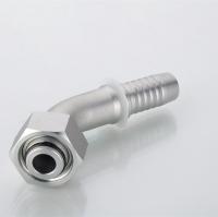 China Hydraulic Hose Fitting 45 Elbow Metric Female 24 Cone Seat Heavy Series DIN Standard for sale