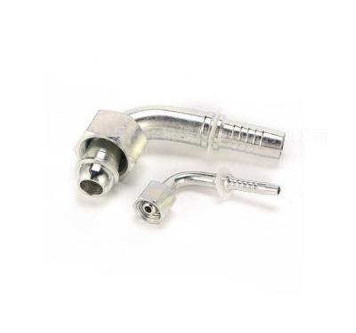 China Parker Bite Type Fittings Hydraulic Elbow Hose Ferrule And Fitting Metric for sale