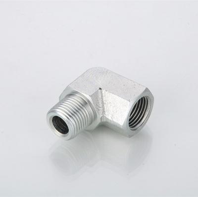 China Round Head OEM Hydraulic Tube Fitting 90 Elbow BSPT Female 5t9 with Long Working Life for sale