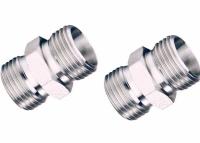 China Stainless Steel JIC Female Adapters for Hydraulic Excavator Pipe Lines Connect for sale