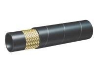 China Customized Steel Wire Braided / Spiral Reinforced Hydraulic Oil Rubber Hose Assembly for sale