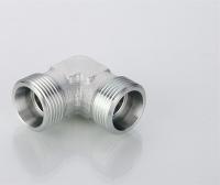 China Reusable Galvanized  Stainless Steel Adapter for Metric and American Hydraulic Hose for sale