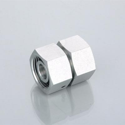 China Hydraulic Metric Bite-Type Fitting Straight Tube Adapter with Swivel Nut 3c-W 3D-W for sale
