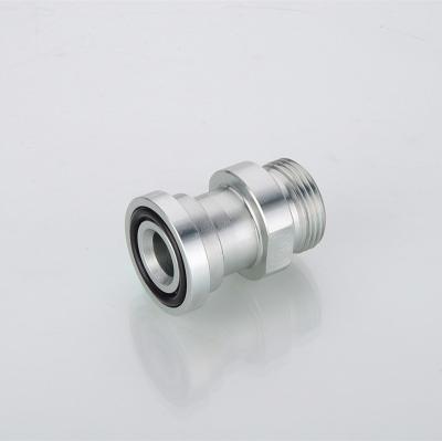 China Round Head Metric Male Hydraulic Tube Adapter Bite Type Flange 1CFL 1dfs with Metric for sale