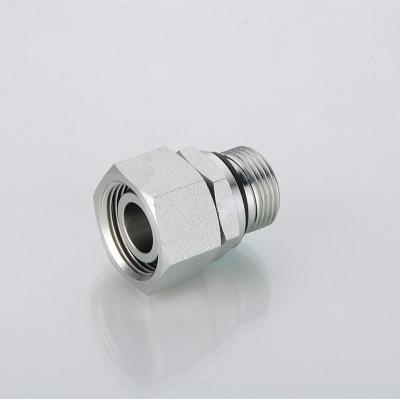 China Metric Thread Hydraulic Bite Type Tube Fitting with Captive Seal Metric Female 24 Cone for sale