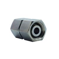 China Metric Bite-Type Tube Fitting Straight Adapter with Swivel Nut Model NO. 3C-W 3D-W for sale