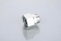 China Hexagon Head DIN Bite Type Reducer Tube Adaptor with Swivel Nut Carbon Steel Fitting 2c-W for sale