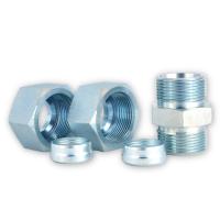 China Metric Male Straight Fitting 1c/1d Hydraulic Bite-Type Tube Adapter with DIN Standard for sale