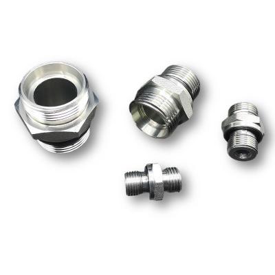 China 1CB-Wd/DB-Wd Bsp Thread Hydraulic Fittings with Capitive Seal Male Threads Nipple for sale