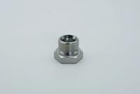 China Galvanized Sheet Male Connection Adapter Hose Fitting BSPT Hex Plug for 4t-Sp Hydraulic for sale