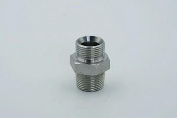 China GB Standard BSPP Jic Ors Orfs Metric SAE Carbon Steel Stainless Steel Hydraulic Adapter for sale