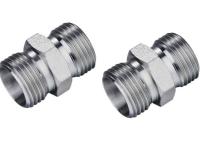 China Medium Carbon Steel Hydraulic Hose Straight Adapter Fittings Benefit DIN Standard for sale