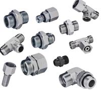 China 90 Degree Elbow Pipe Fittings Metric Male Hydraulic Hose Adapter 1 Piece Min.Order for sale