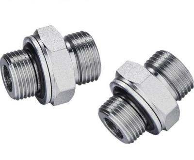 China OEM DIN Tube Fittings Bsp Thread Stud Ends with O-Ring Sealing 1cg Hydraulic Adapter for sale