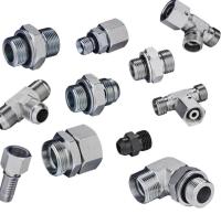 China OEM DIN Tube Fittings Bsp Thread Stud Ends with O-Ring Sealing 1cg Hydraulic Adapter for sale