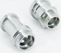 China Round Head Hydraulic Flange Adapter for Pipe Lines Connection in Carbon Steel Material for sale
