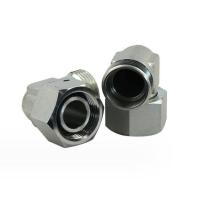China Hexagon Head 90-Degree Metric Male Transition Joint Hydraulic Adapter with Swivel Nut 2c9 for sale