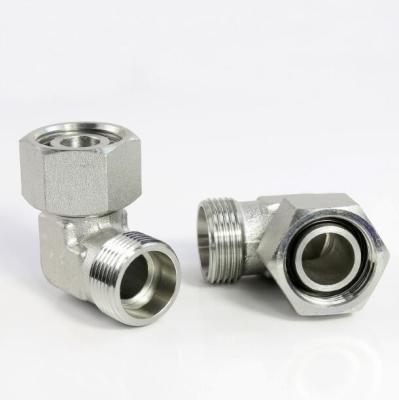China Stainless Steel 90-Degree Elbow Hydraulic Tube Fittings 2c9 OEM for High Temperature for sale