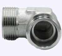 China Stainless Steel 90-Degree Elbow Hydraulic Tube Fittings 2c9 OEM for High Temperature for sale