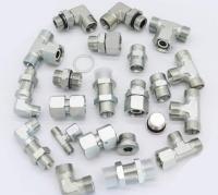 China Round Head Pipe Adapter High Pressure Reusable Hydraulic Hose Fittings Jic Bsp Metric for sale