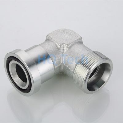 China Hydraulic Joints Pipeadapters Carbon Stainless for Bsp NPT Jic Thread Tube Connectors for sale