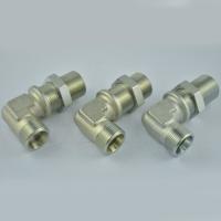 China Galvanized Sheet 90deg Carbon Steel Bulkhead Park Fittings with Long Working Life for sale