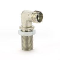 China Advantageous 90 Degree Elbow Bulkhead Fittings OEM 6c9 DIN Bite Type Round Head Type for sale