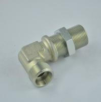 China 6C Model NO. Long Working Life Hydraulic Hose Metric Thread Bite Type Fitting 90deg Elbow for sale