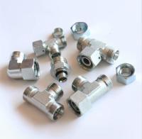 China Tee Hose Fitting Jic Bsp NPT BSPT Hydraulic Hose End Fittings for Female Connection for sale
