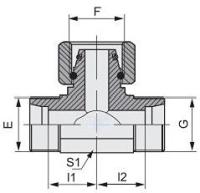 China Customized Size Tee Adapters Meeting Customer Requirements for Galvanized Sheet Pipes for sale