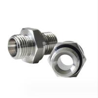 China 1cm-Wd 1dm-Wd DIN Bite Type Metric Thread Hydraulic Fittings with Captive Seal Adapter for sale