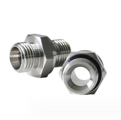 China 1cm-Wd 1dm-Wd DIN Bite Type Metric Thread Hydraulic Fittings with Captive Seal Adapter for sale
