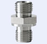 China 1CM-WD 1DM-WD Male NPT to Bsp Thread Adapter for 304 Stainless Steel Pipe Fitting for sale