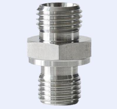 China 1CM-WD 1DM-WD Male NPT to Bsp Thread Adapter for 304 Stainless Steel Pipe Fitting for sale