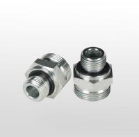 China 1cm-Wd Metric Thread with Captive Seal Tube Fittings in Standard Medium Carbon Steel for sale