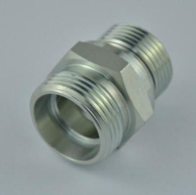 China Hexagon Head Medium Carbon Steel Reusable Metric/Metric Straight Adapter with Seal Washer for sale