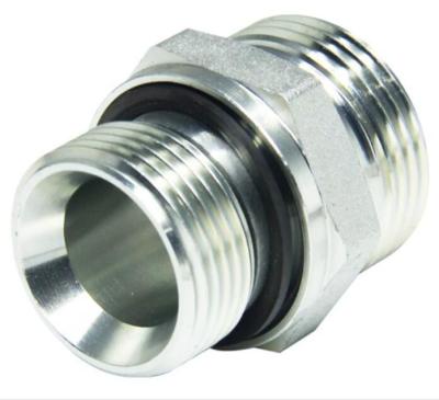 China 1CB 1dB Hydraulic Adapter Bsp Thread 60 Degree Cone Sealing Bonded Seal Stud End Samples for sale