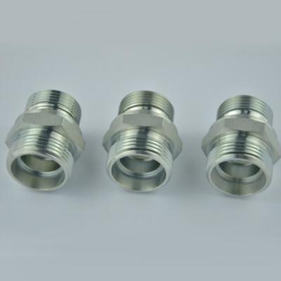 China 1CB 1dB Bsp Thread 60 Degree Cone Sealing Bonded Seal Stud End Metric Male Bite Tybe Tube Fittings for Pipe Lines Connect for sale