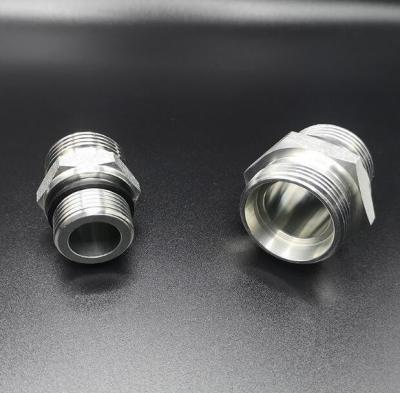 China Hydraulic Adapter Hose End Fittings 1CB Series for Bsp Thread 60 Degree Cone Sealing or Bonded Seal Stud Ends for sale