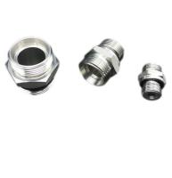 China Pipe Lines Connect 1CB Hydraulic Hose Adaptor Fitting BSPP Male/Metric Male Adapter Stainless Fittings for sale