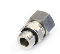 China Pipe Lines Connect 1CB Carbon Steel Fitting Bsp Straight Quick Swivels Hydraulic Joint for sale
