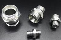 China 1CB American Fittings Carbon Steel Galvanized Metric Thread Bite Type Tube Fittings for sale