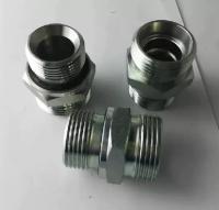 China 1CB American Fittings Carbon Steel Galvanized Metric Thread Bite Type Tube Fittings for sale