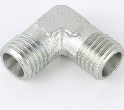 China Single Ferrule Type 1c9 Elbow Metric Thread Bite Type Tube Fittings for Pipe Lines Connect for sale