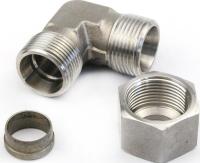 China Pipe Lines Connect Hydraulic Elbow Fittings 1c9 1d9 Male Connection 90 Degree Elbow for sale